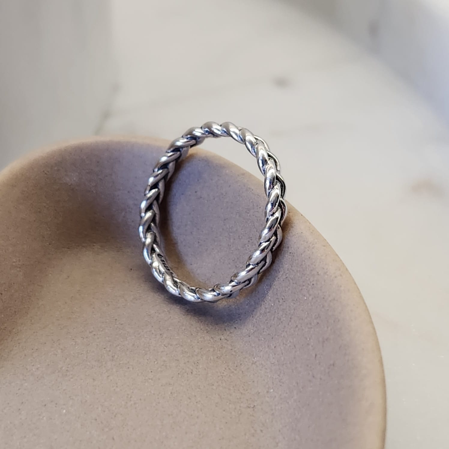 Silver Weave Ring – Suprene Collective