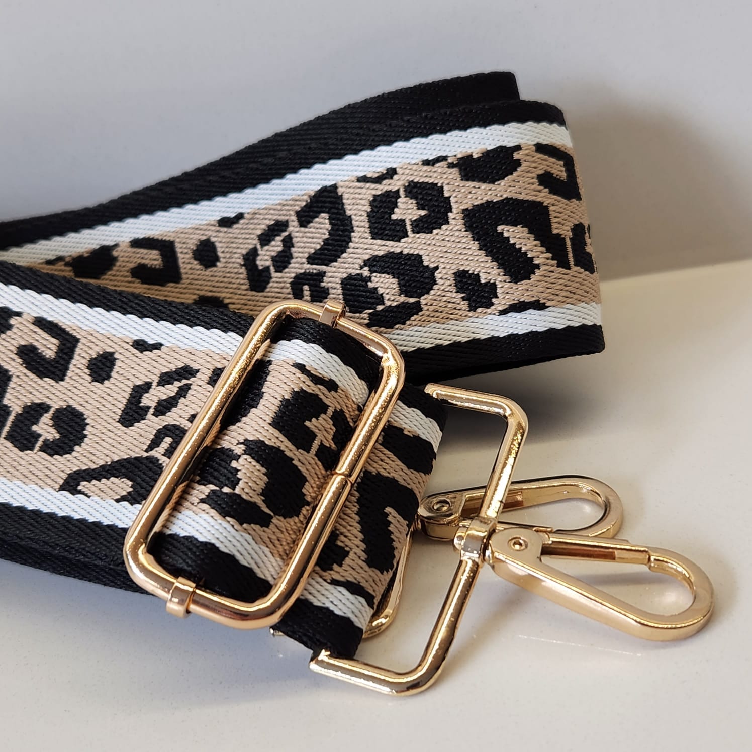 Leopard Print Bag Strap Collection | Suprene Bags